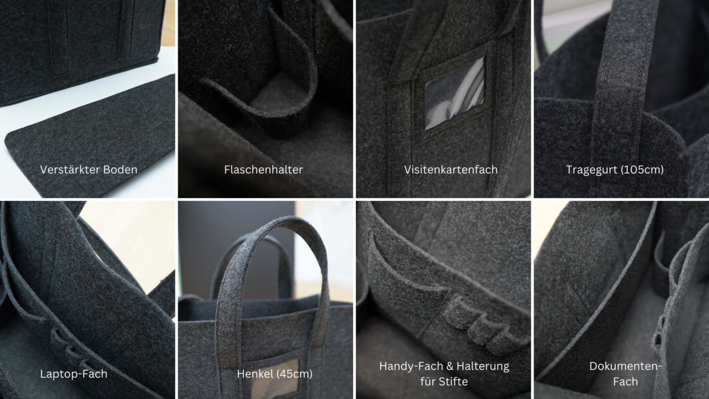 Locker Bag Small - Made in Europe - Desk Sharing Organizer